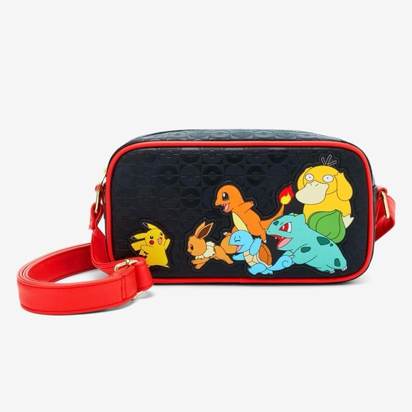 Loungefly | Bags | Loungefly Pokemon Leading The Team Crossbody Bag ...